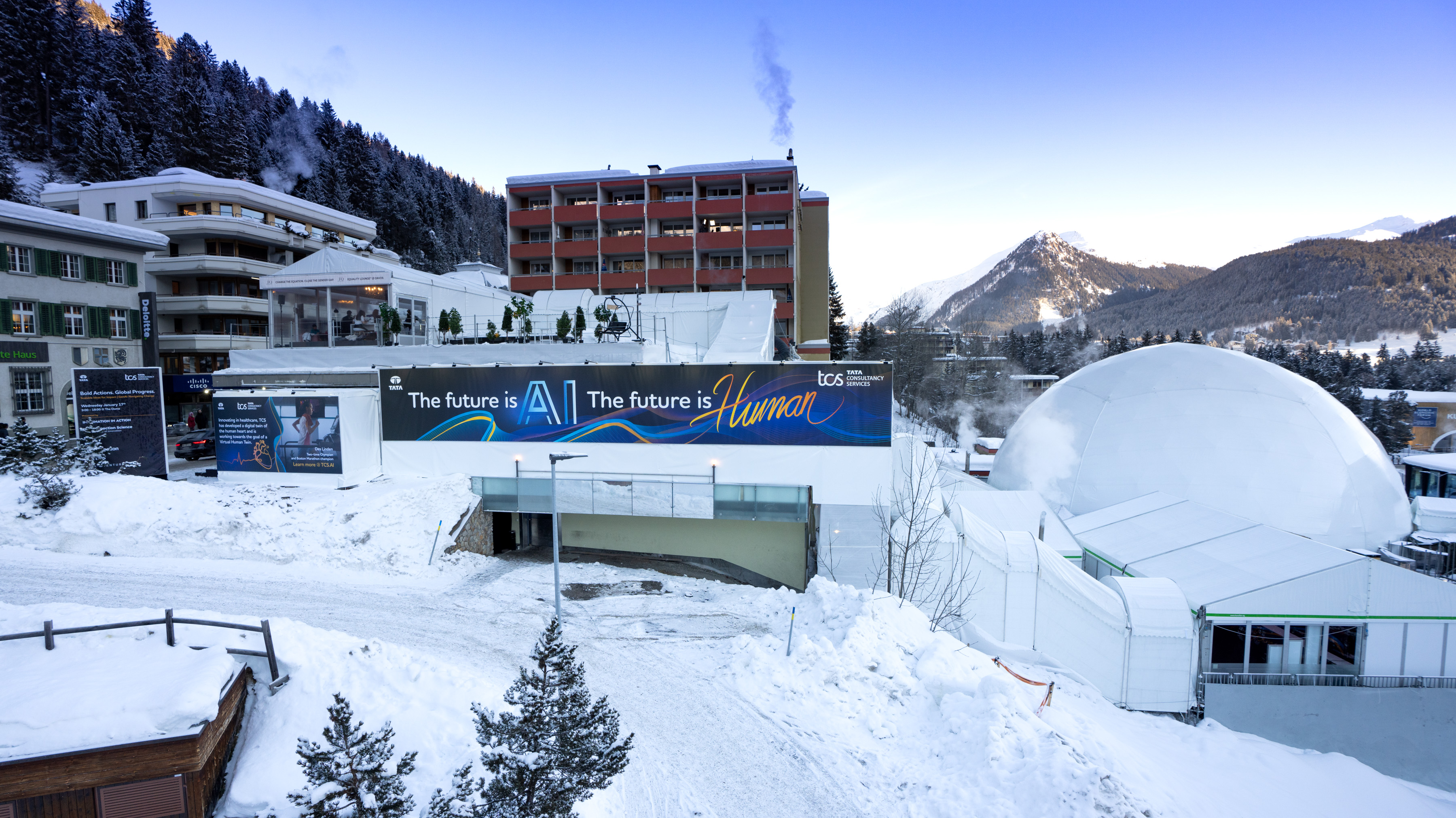 TCS at the World Economic Forum in Davos